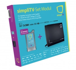 Irdeto CI+ Modul - SET für DVB-T2 TV-Geräte und Receiver